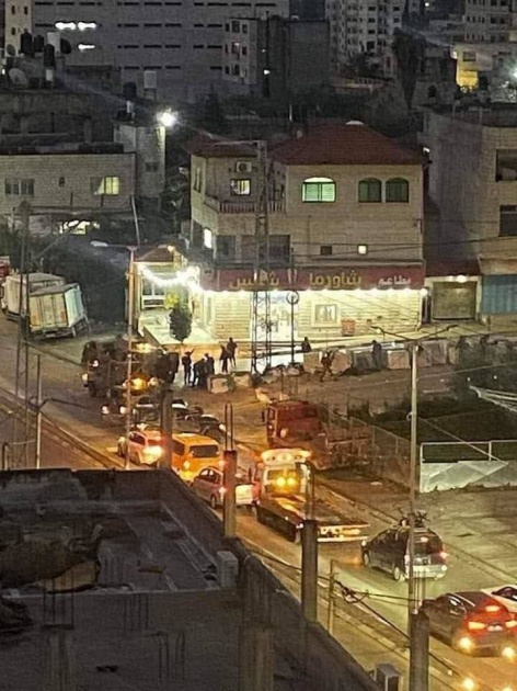 إصابة جنديين إسرائيليين في عملية إطلاق نار جنوب نابلس